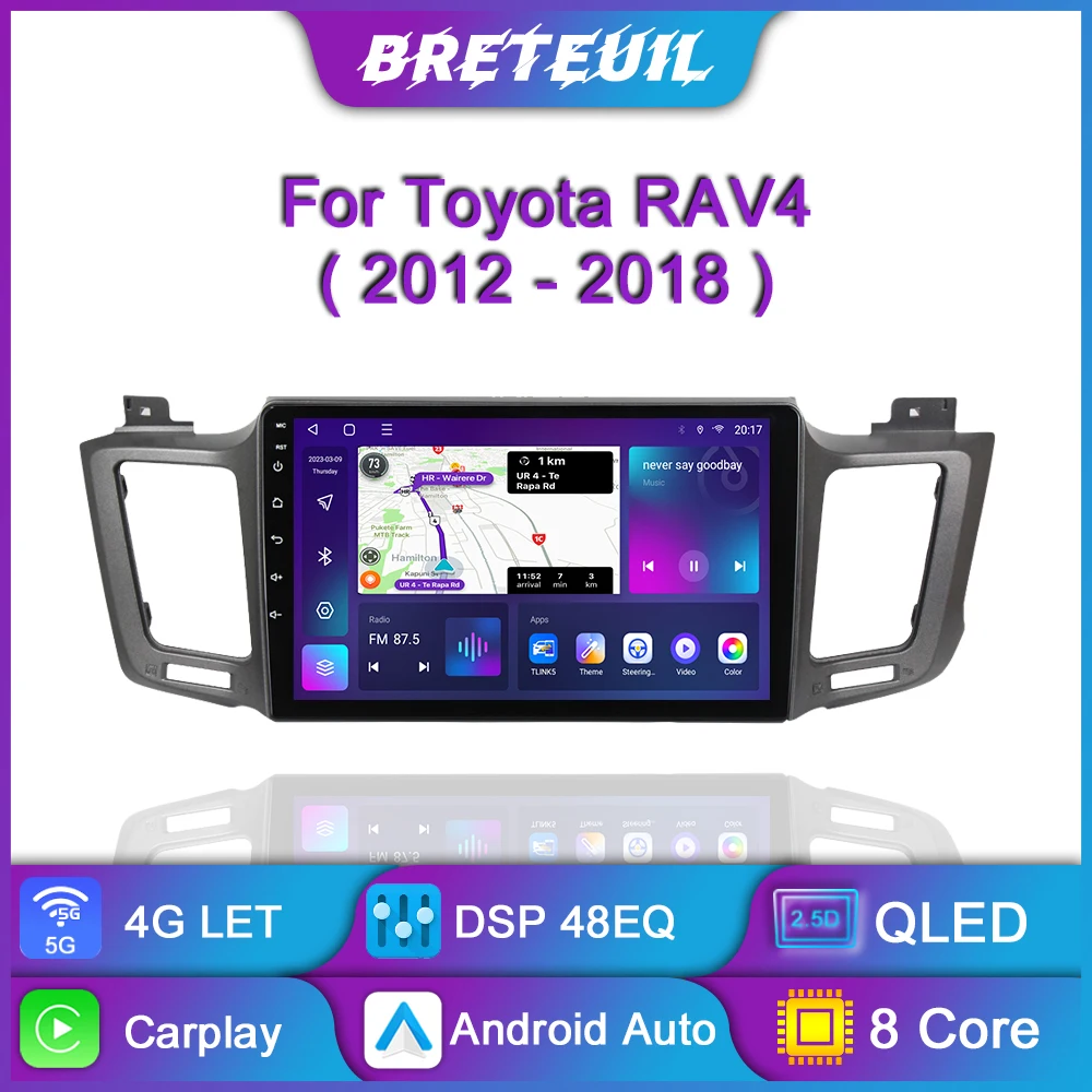 For-Toyota-RAV4-Rav-4-XA40-2012-2018-Android-Car-Radio-Multimidia-Video ...