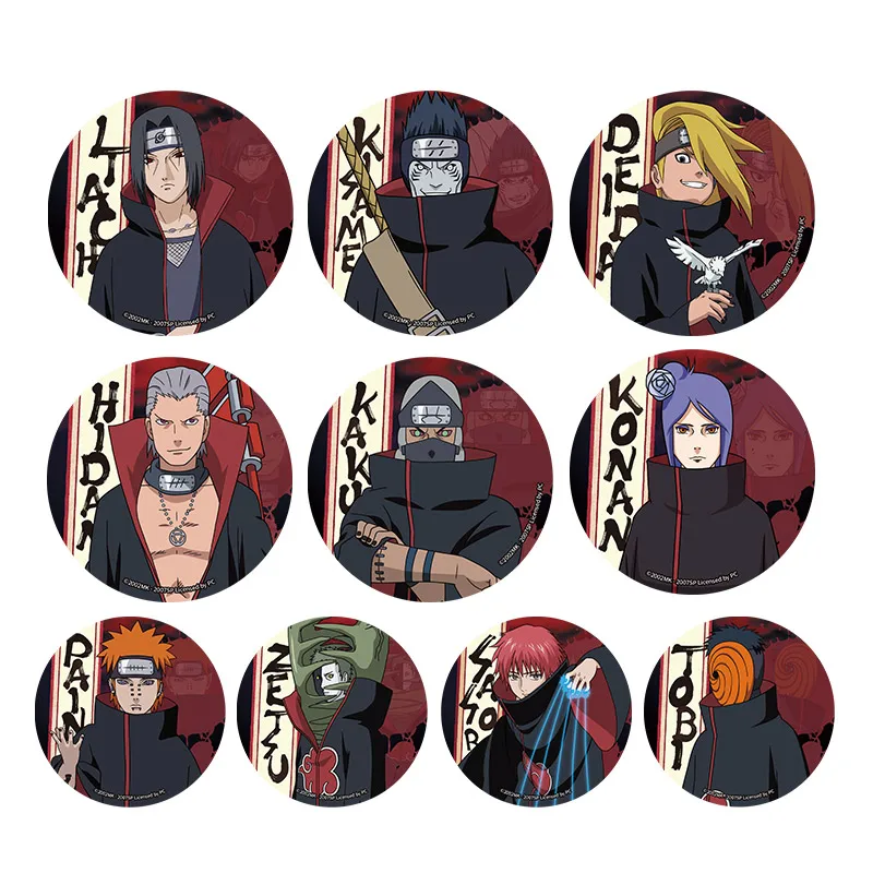 Insignia de Cosplay de Naruto Akatsuki Pein Konan Zetsu Itachi ...