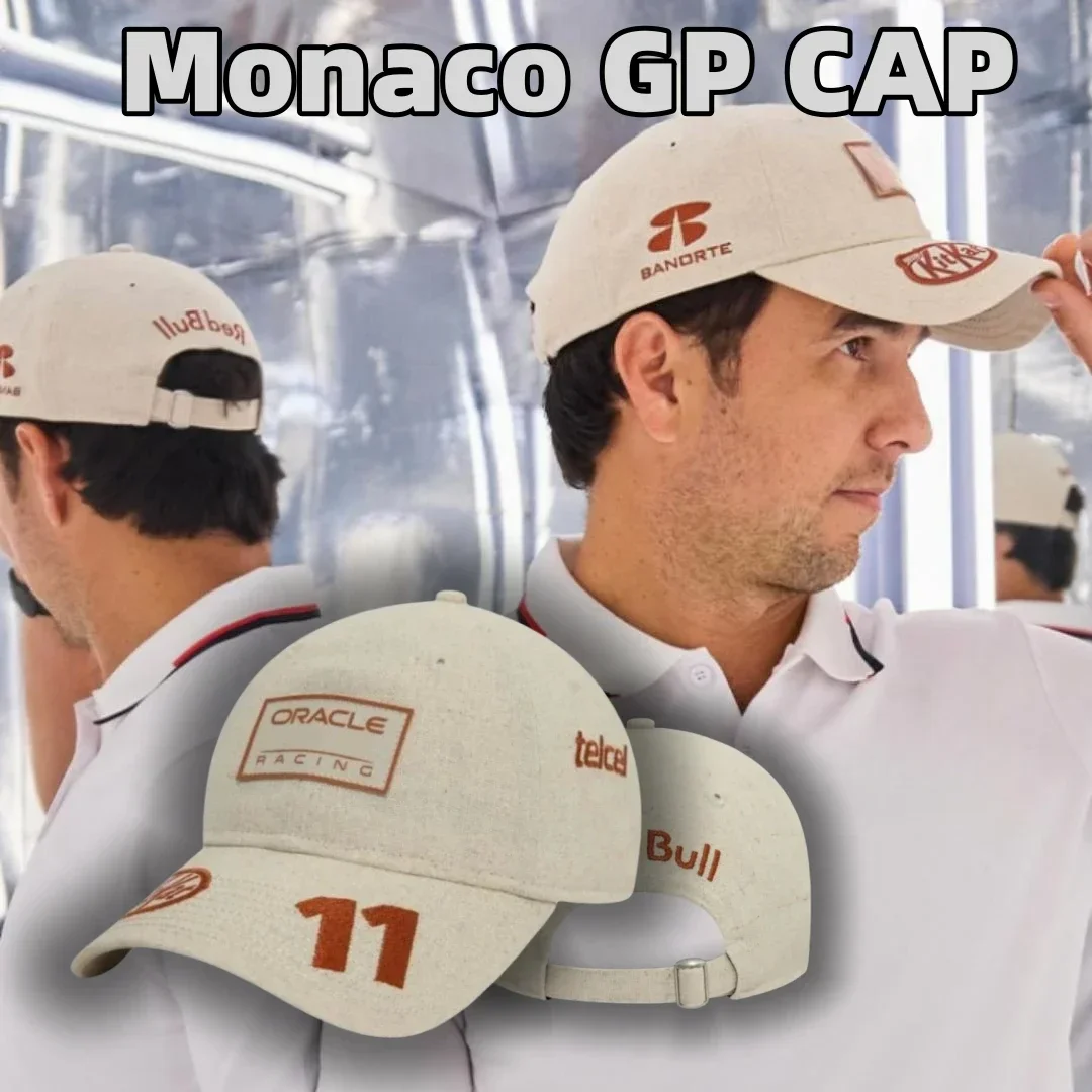 Checo-Perez-Monaco-GP-2024-gorra-de-b-isbol-F1-color-rojo-Bull-Team-MAX ...