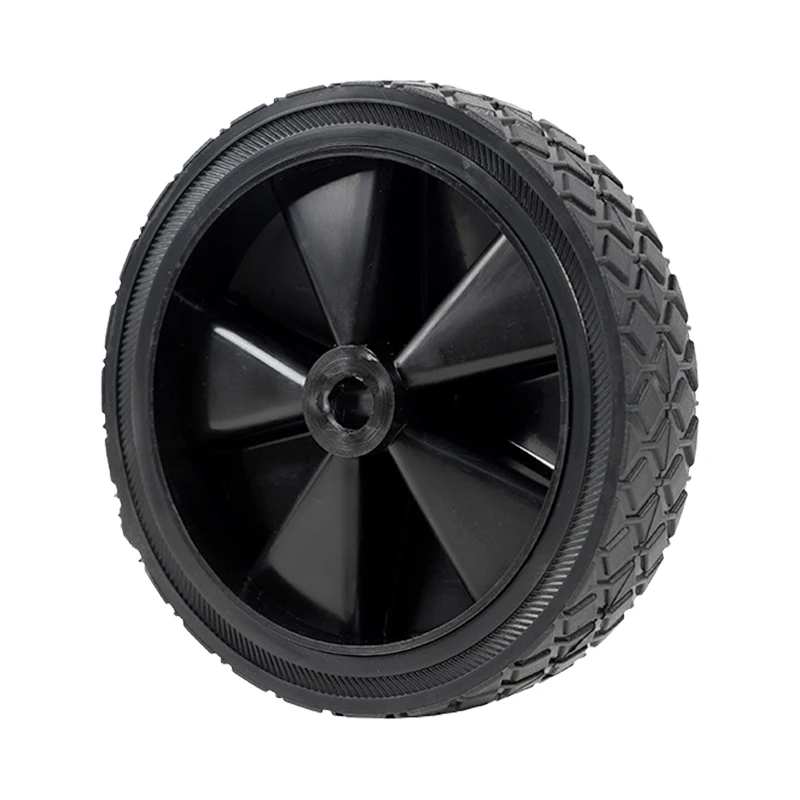 Plastic-Wheel-Dia-6-Inches-Universal-Solid-Wheel-for-Compressors-Garden ...