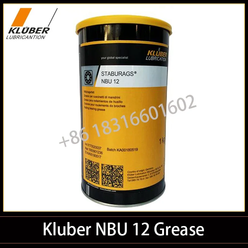 1KG-Kluber-NBU12-Lubrication-Spindle-Bearings-STABURAGS-NBU-12-for ...
