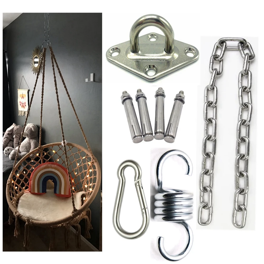 Sex-Swing-Ceiling-Hanger-Kit-Stainless-Steel-Hanging-Chain-For-Sandbag ...