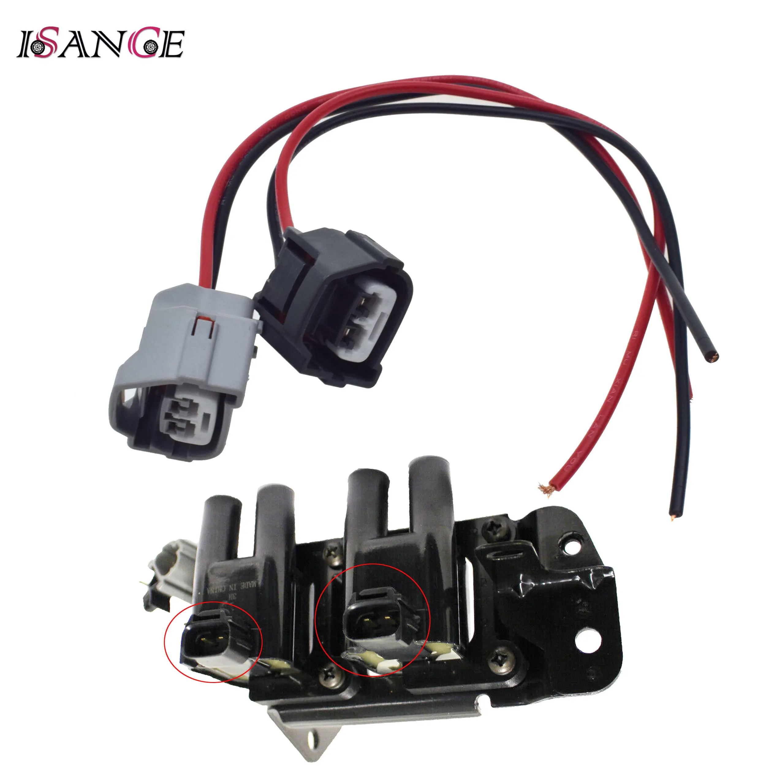 Ignition Coil Pack Harness Connector Plug For Hyundai Accent 1.6l & Kia ...