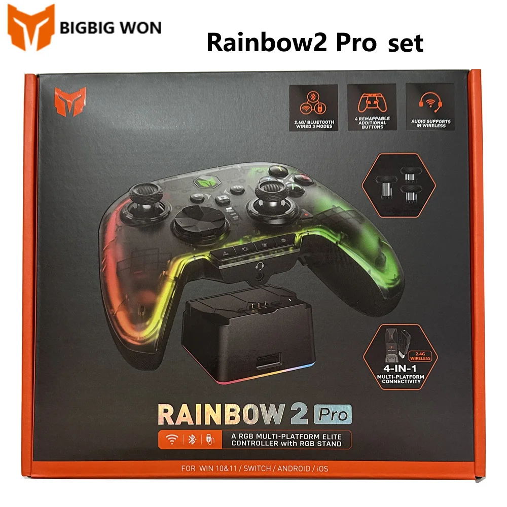 BIGBIG-WON-Rainbow-2-Pro-Wireless-Gaming-Controller-Motion-Control-Hall ...