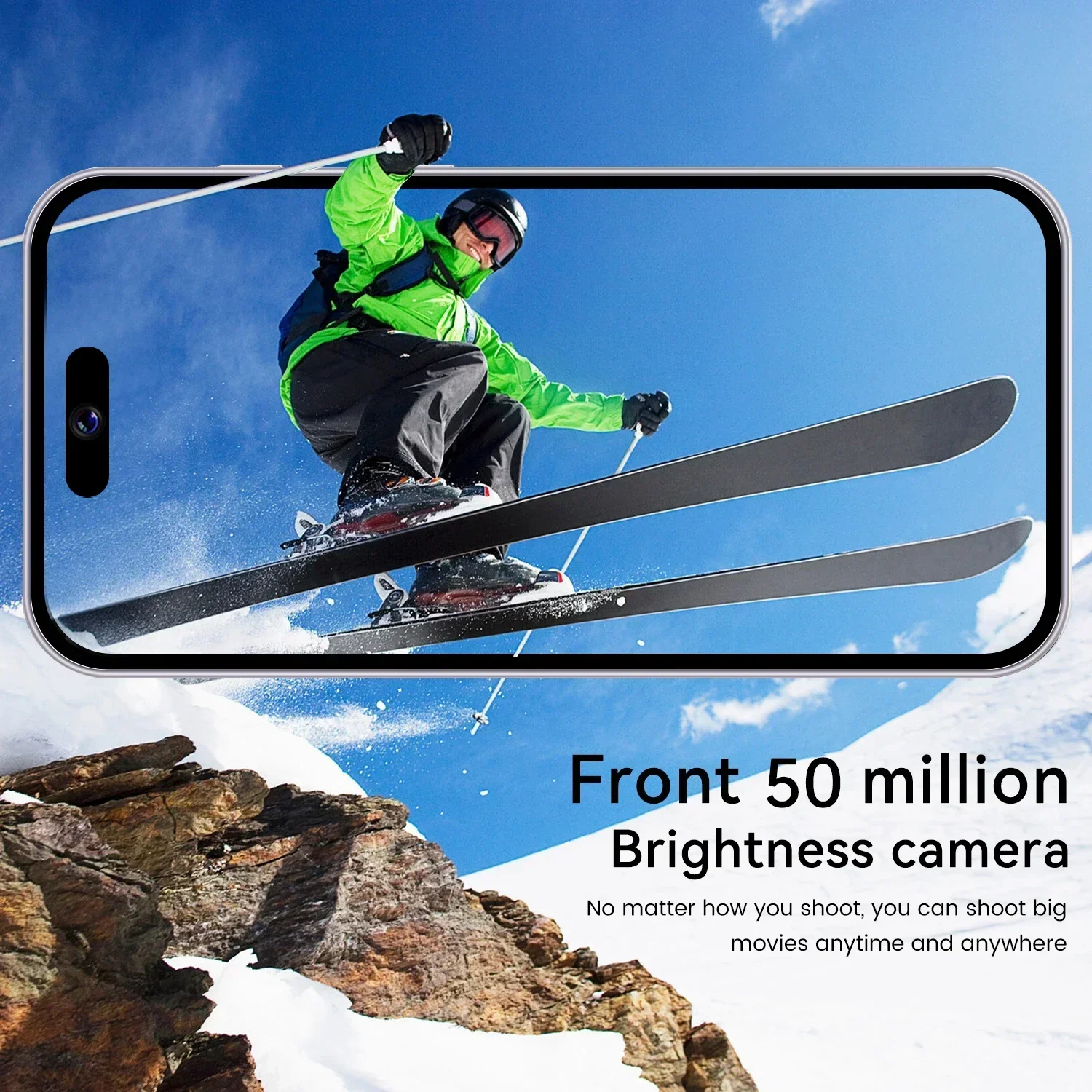Original For Brand Smartphone 7.3 inch New XS15 Pro Max Full Screen 4G ...