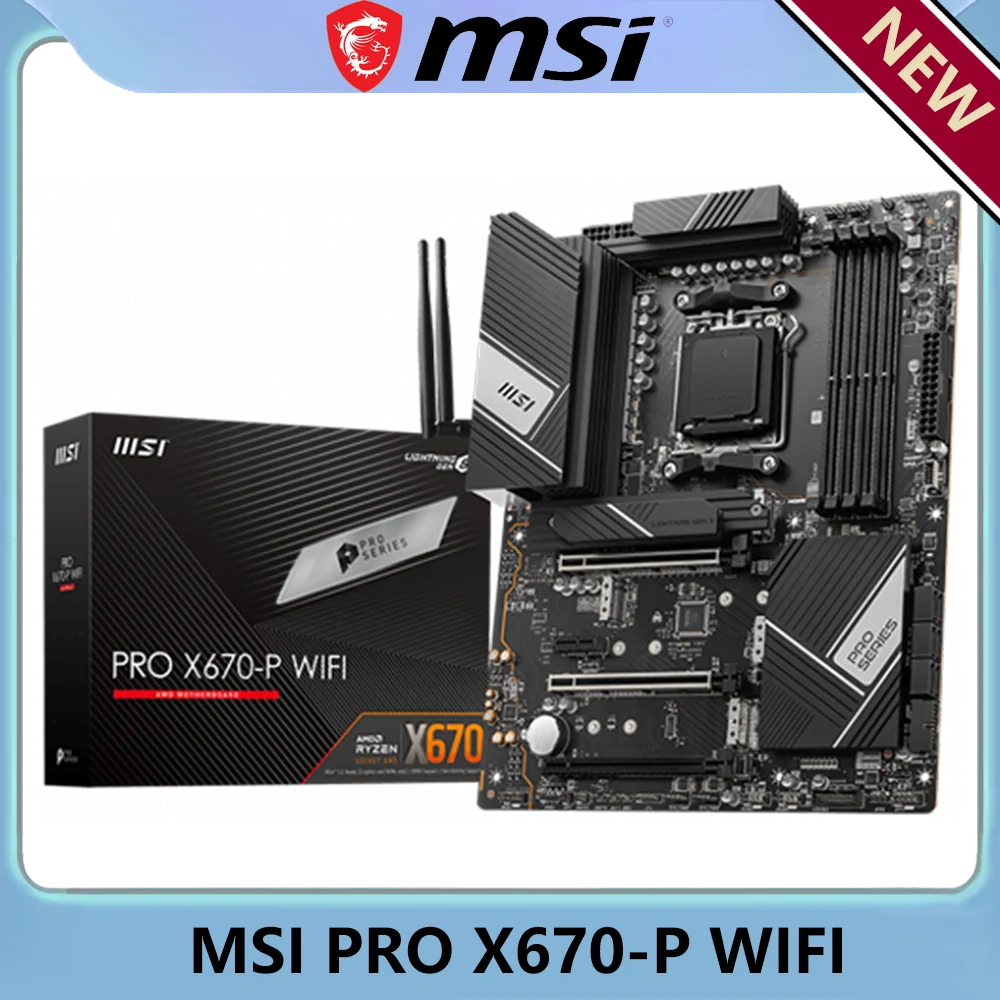 Msi-pro-X670-P-wifi-amd-x670-ddr5-atx-socket-am5-wifi6-computador ...