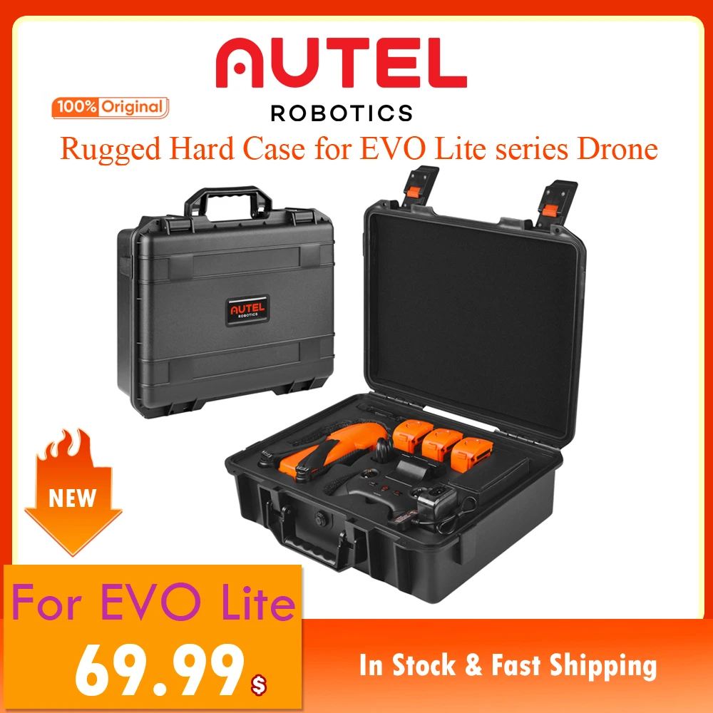 Autel Robotics Rugged Hard Case For Evo Lite Drone Professional ...