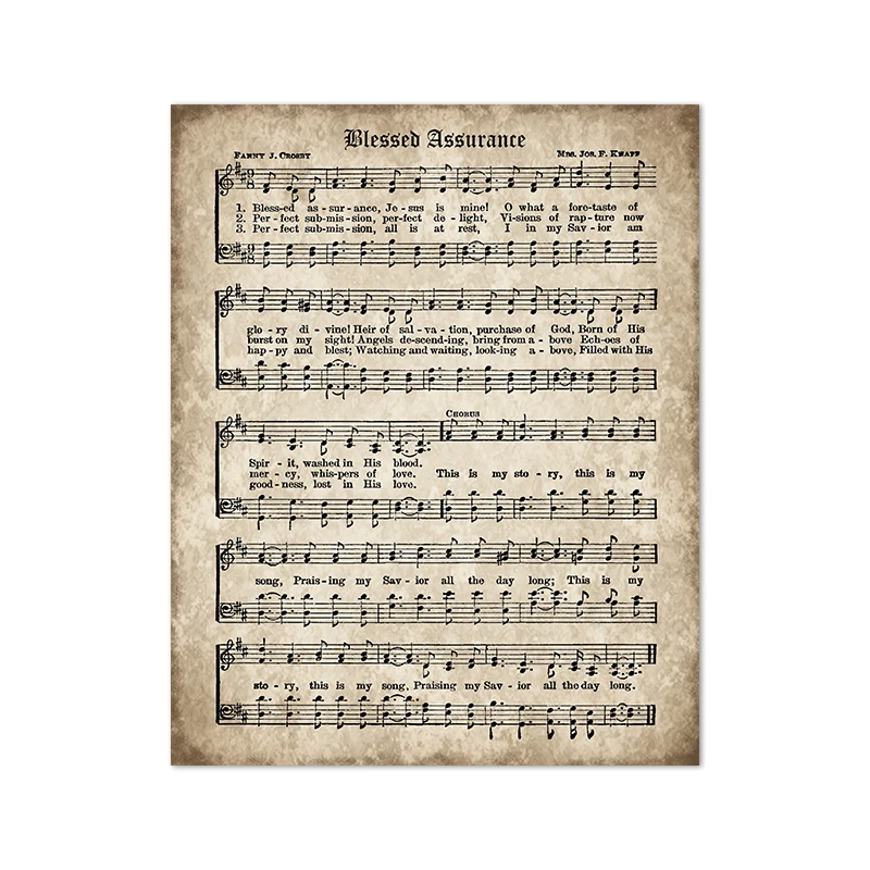Vintage Sheet Music Printable