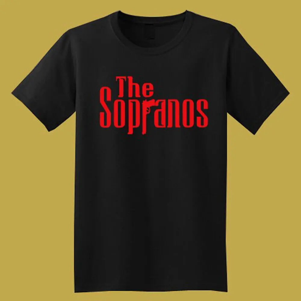 T-shirt-preta-masculina-The-Sopranos-Logo-TV-Show-tamanho-S-a-5XL.jpg