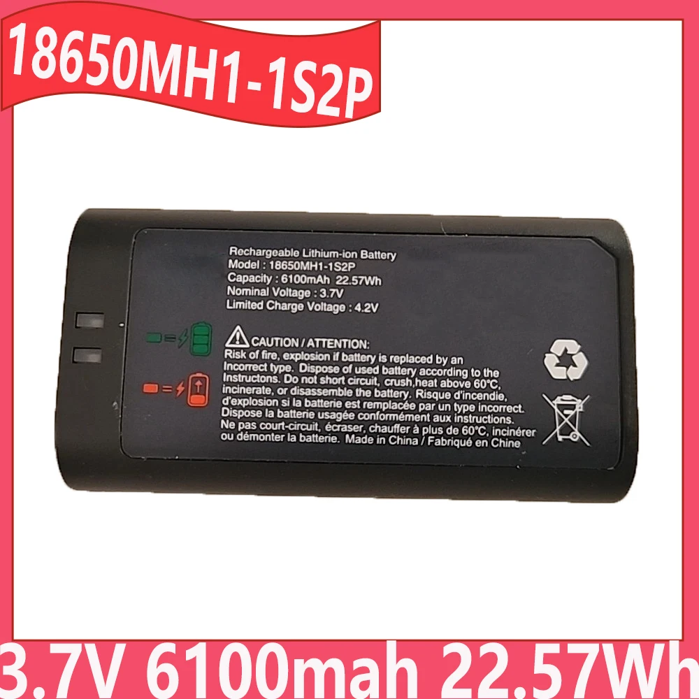 18650MH1-1S2P 3.7V 6100mah 22.57Wh Replacement Battery For myQ Smart ...