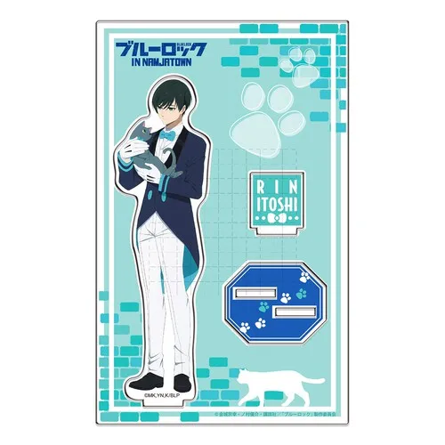 Anime Blue Lock Figure Standing Doll Itoshi Rin Nagi Seishiro Bachira ...