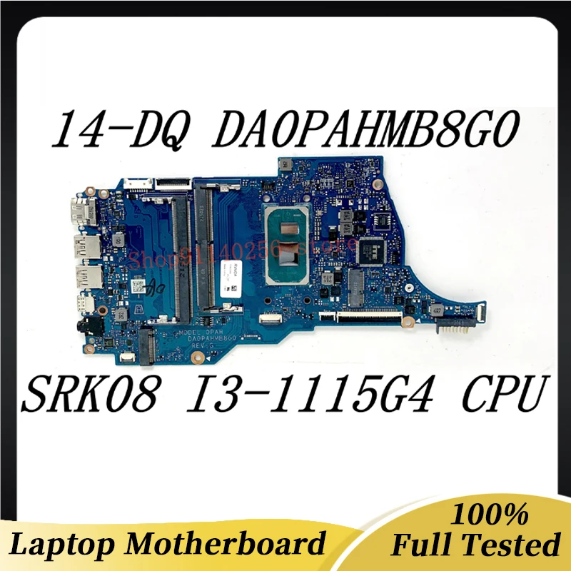 Placa-base-DA0PAHMB8G0-para-port-til-HP-Pavilion-14-DQ-con-SRK08-I3 ...