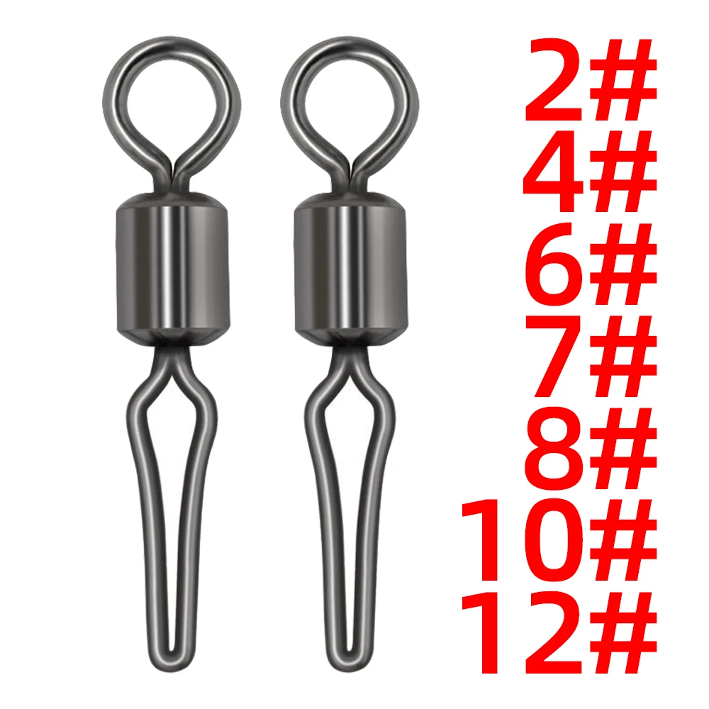 50Pcs-American-Sub-Clip-Wire-Stopper-Connector-Fishing-Line-Clip-Bazi ...