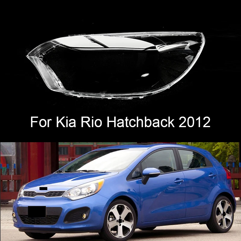 Headlight-Cover-For-Kia-Rio-Hatchback-2012-Headlamp-Lens-Car-Glass ...