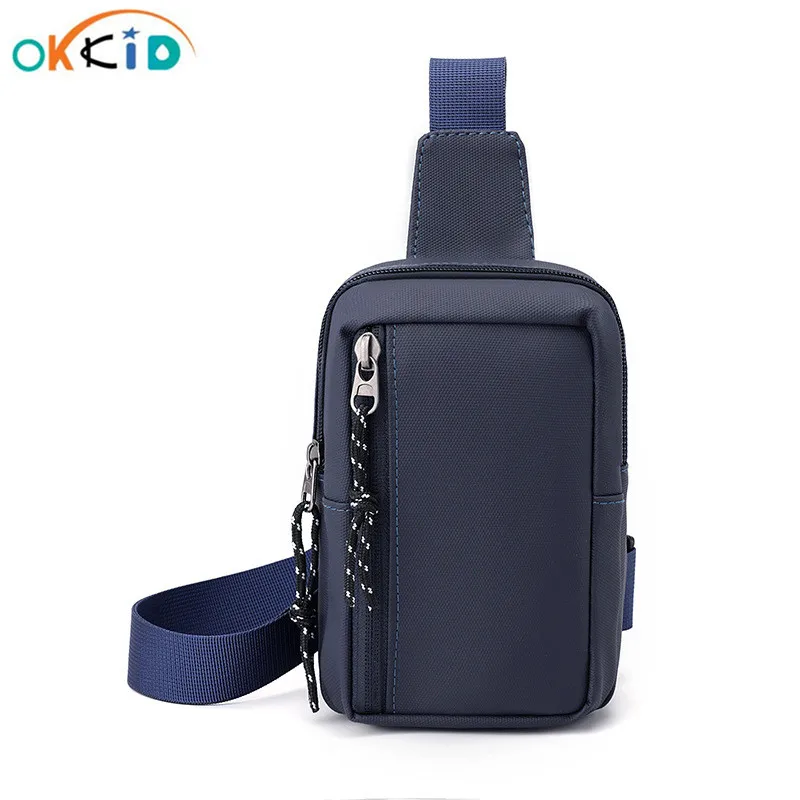 Okkid Small Chest Bag Outdoor Sports Bag For Men Waterproof Crossbody ...