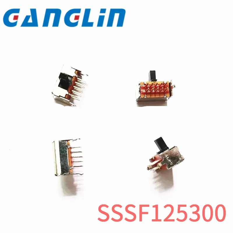 10pcs-lot-SSSF125300-sliding-toggle-switch-double-row-10-pins-3rd-gear ...