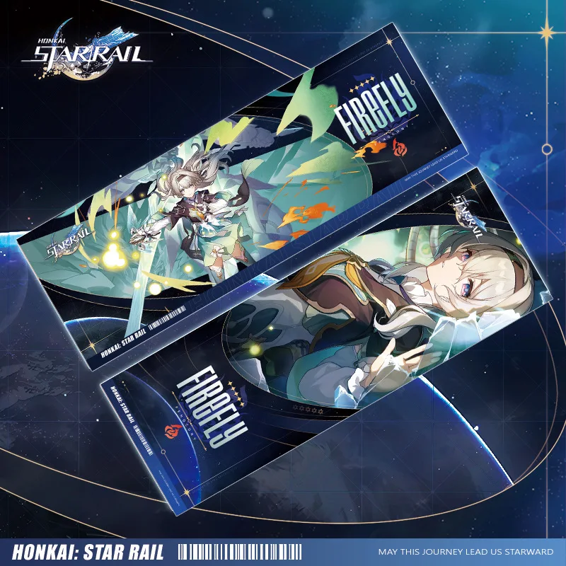 Destruction-Character-Game-Star-Rail-Laser-Tickets-21x7cm-Bookmark ...