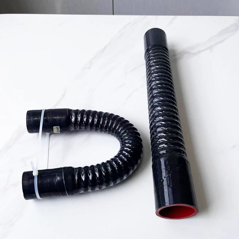 ID25-90mm Length 300-1000mm Universal Car Silicone Flexible Hose Air ...