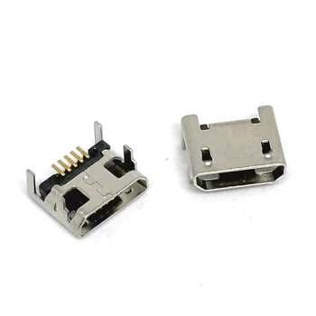 5Pin Micro USB Connector Female Port Jack Solder Plug SMD SMT Android ...