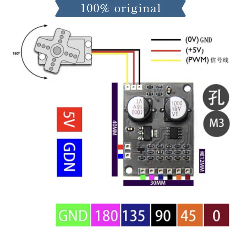 SG90-MG90S-9G-Servo-Speed-Selectable-Test-Driver-Board-Module-Analog ...