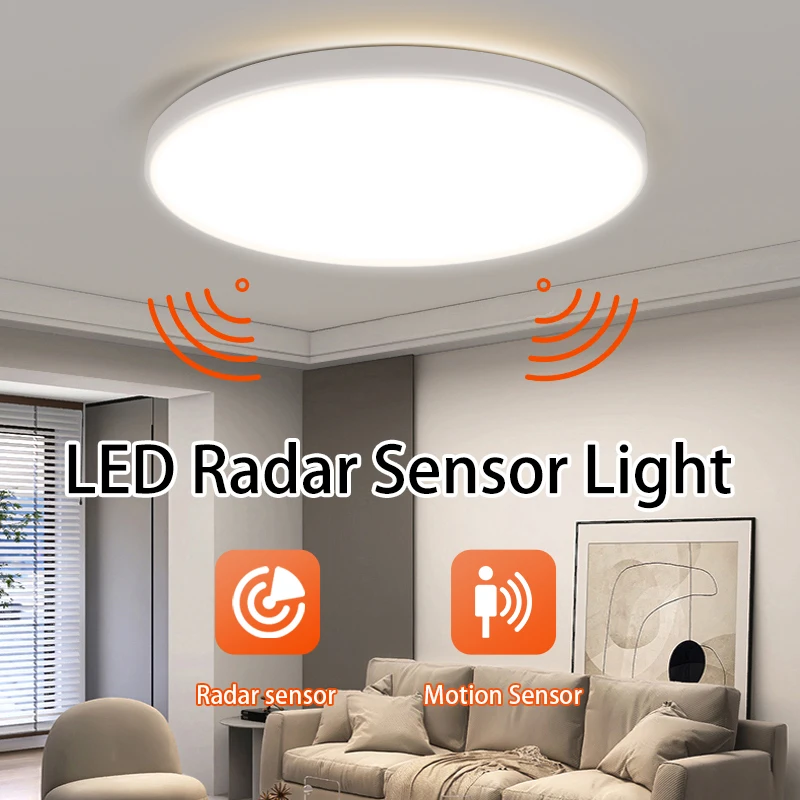 LED-Radar-Sensor-Light-Led-Ceiling-Lamp-220V-Motion-Sensor-Lighting-for ...
