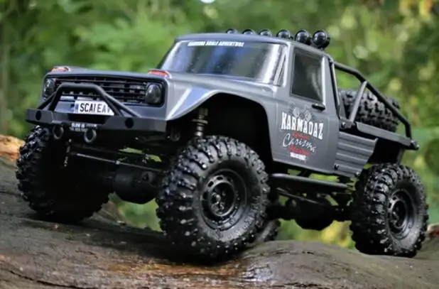 1/10 RC mando a distancia todoterreno desert crawler truck body shell ...