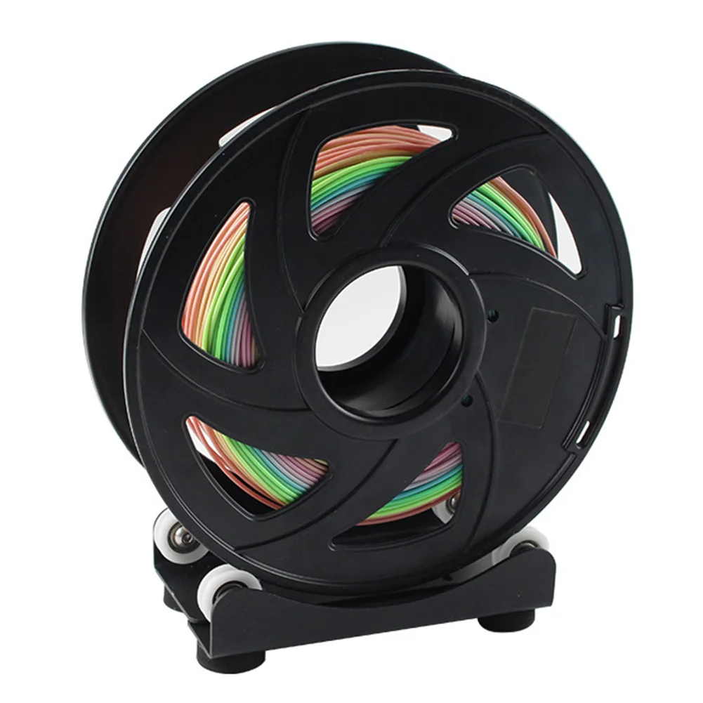 3D Printer Filament Holder with Bearings Brackets for PLA Adjustable ...