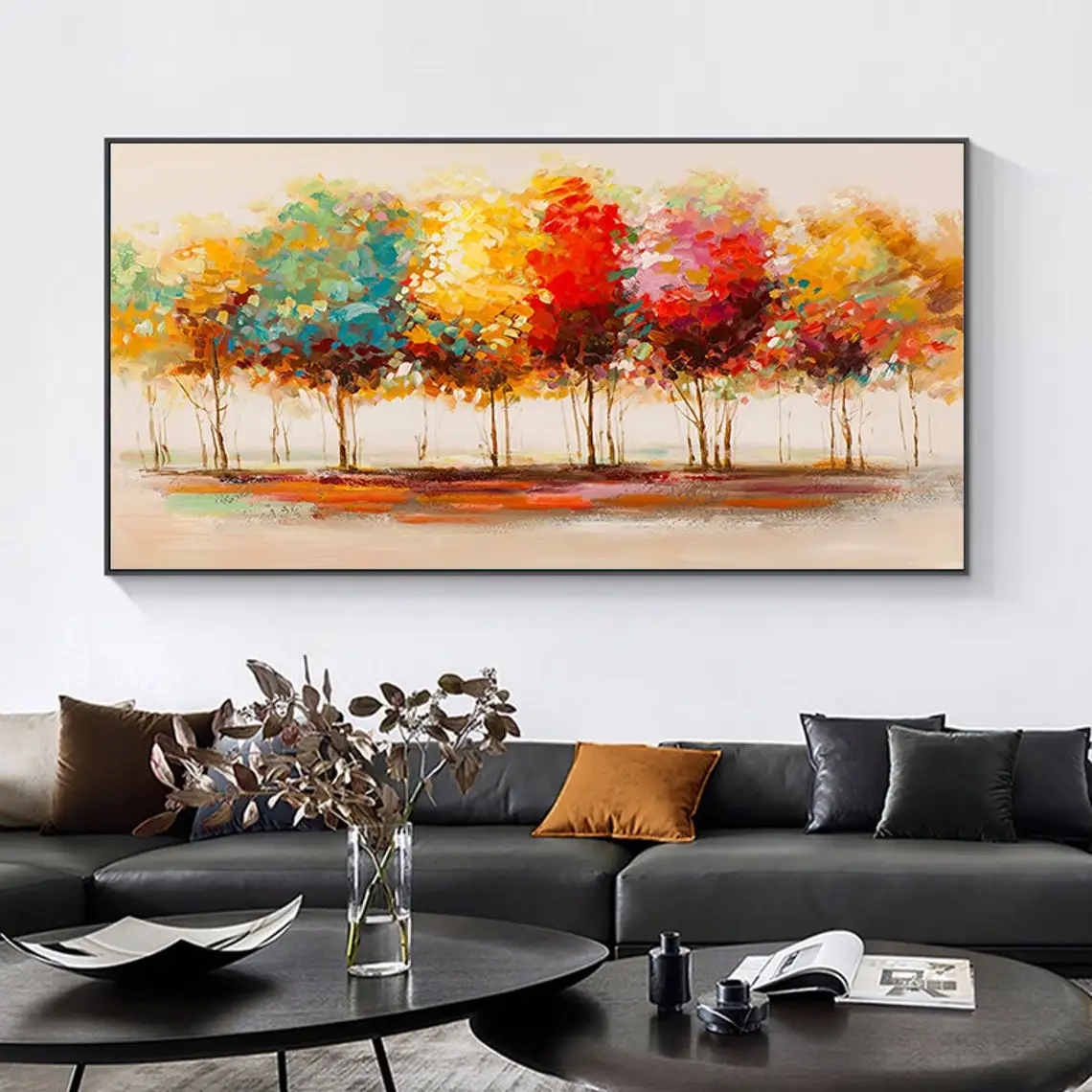 Acrylic Paintings Abstract Tree