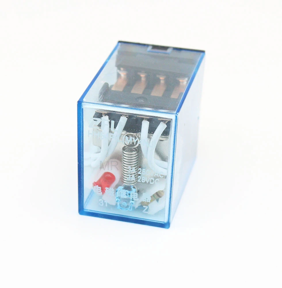 1PCS MY4 범용 릴레이 4pdt,14 핀 relais DC 12V/ 24V /110V 220V 릴레이 MY4 스위치|Relays| - AliExpress
