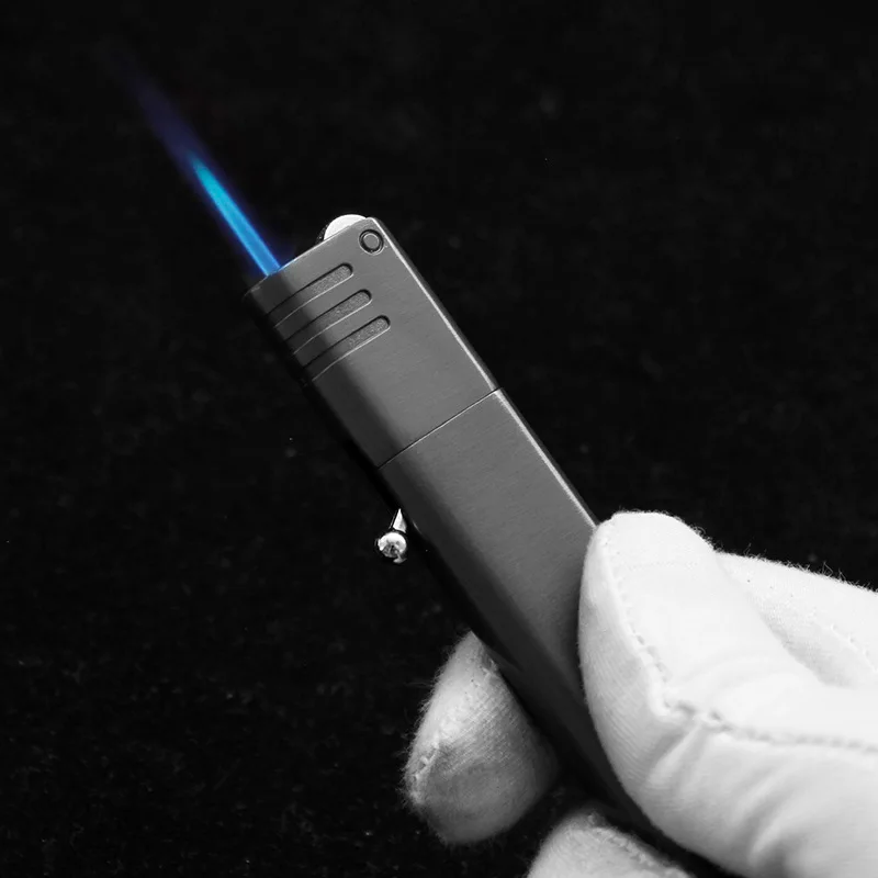 Jet-Lighter-Refillable-Windproof-Butane-Gas-Grinding-wheel-Flint ...