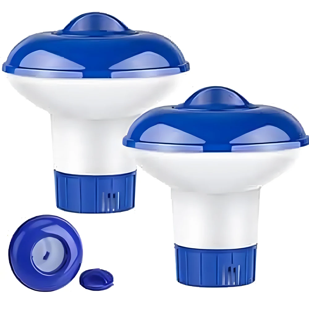 Floating Swimming Pool Chlorine Tablet Dispenser Purifier Automatic ...