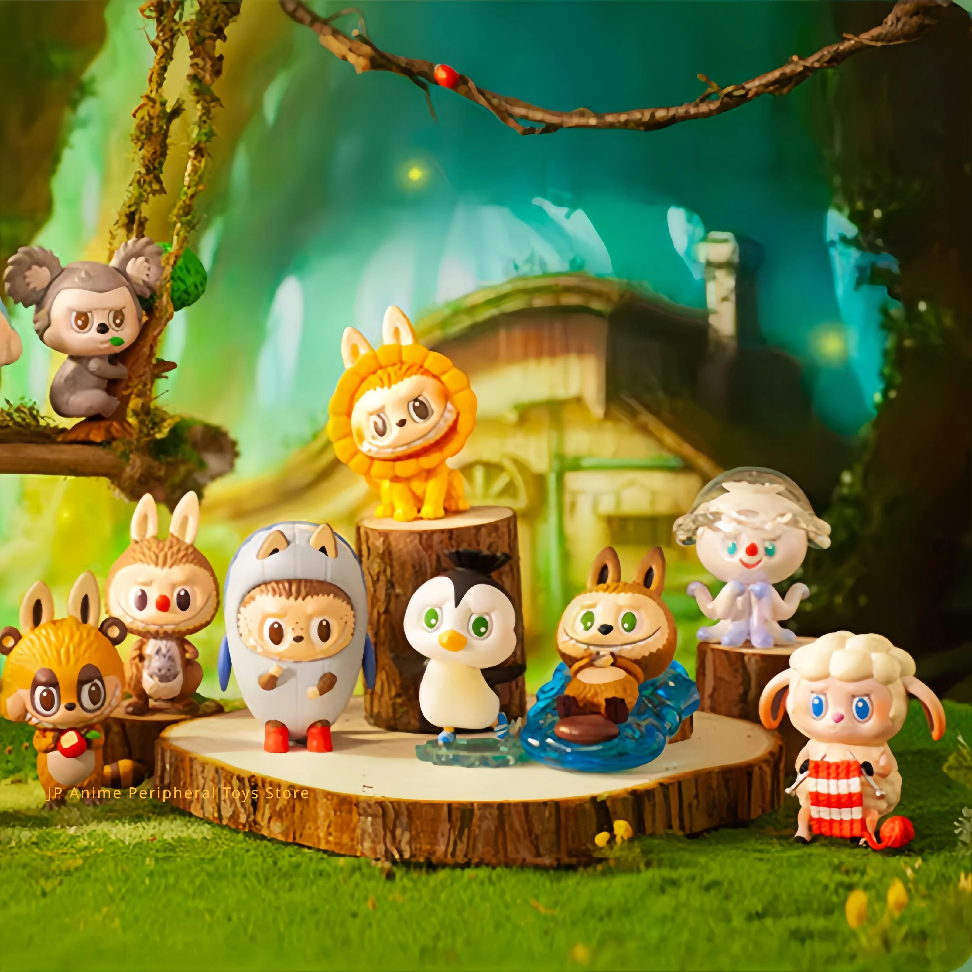 Genuine-Labubu-The-Monsters-Animals-Series-Blind-Box-Kawaii-Action ...