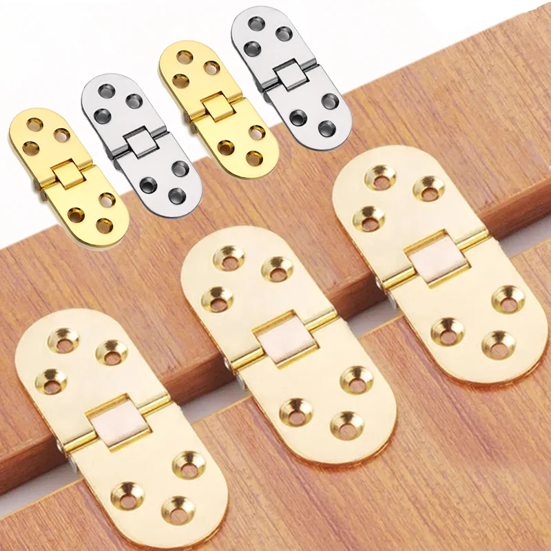 Hidden Flush Hinges Cabinet Folding Hinges Thicken Zinc Alloy Table ...