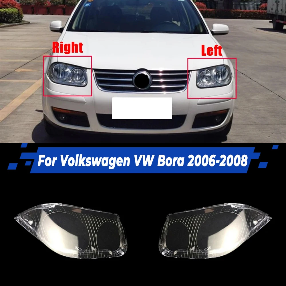 Left-Right-Front-Headlamp-Cover-Headlight-Shell-Transparent-Lampshade ...
