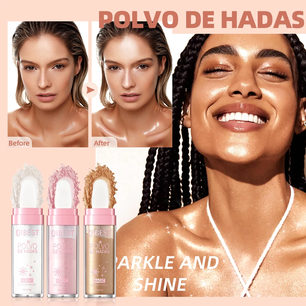 Fairy Powder Highlighter Powder Shimmer Contour Blush Powder Contour ...