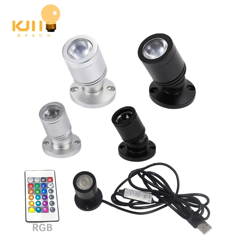 RGB-Mini-LED-Downlight-Small-Surface-Mount-Spotlight-1W-3W-Home-Ceiling ...