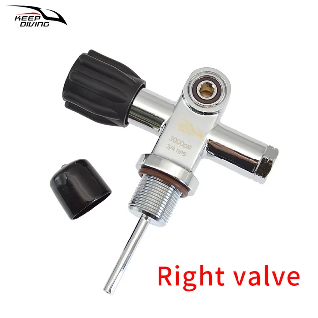 Scuba Tauchen Doppel zylinder ventil chrom-überzogene messing Din Tank Ventile für Gase Stil G3 ...