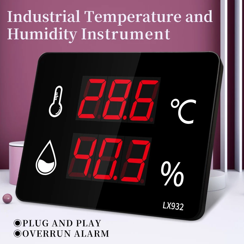 Home Thermometer Lx932 Indoor Outdoor Digital Thermometer Humidity ...