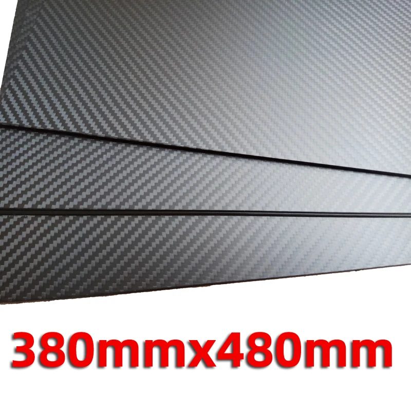 380mmx480mm Carbon Fiber Sheet Full 3K Carbon Plate Sheet High Strength ...