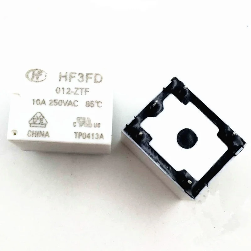 5PCS Relés HF3FD-005-ZTF HF3FD-009-ZTF HF3FD-012-ZTF HF3FD-024-ZTF 10A 250VAC 5PIN 5V 9V 12V 24V ...