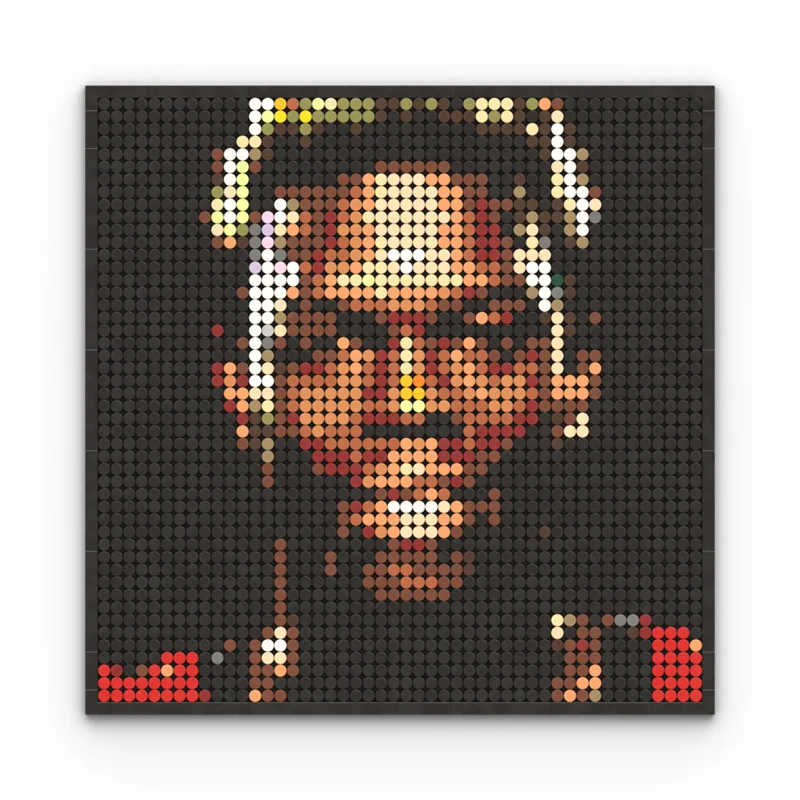 Basketball-Star-James-Curry-Tatum-Schroder-Zion-Blocks-Brick-Pixel-Art ...