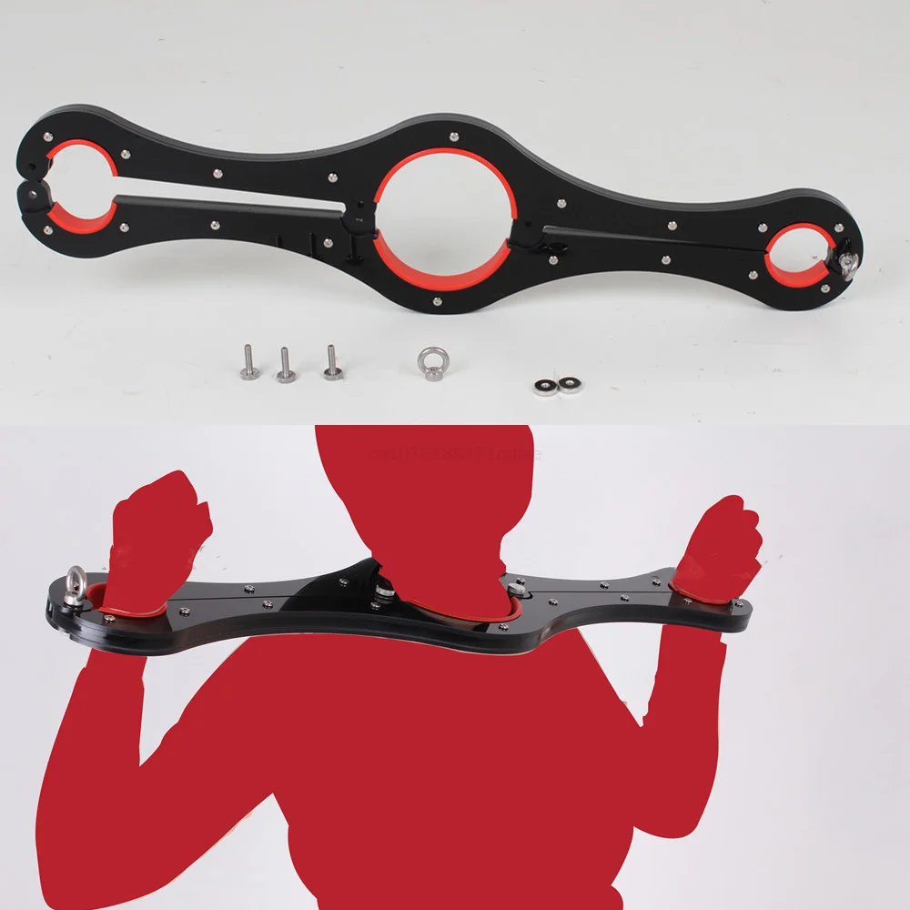 Acrylic Handcuffs BDSM Bondage Shackles Sex Toys for 18+ Adults Games ...