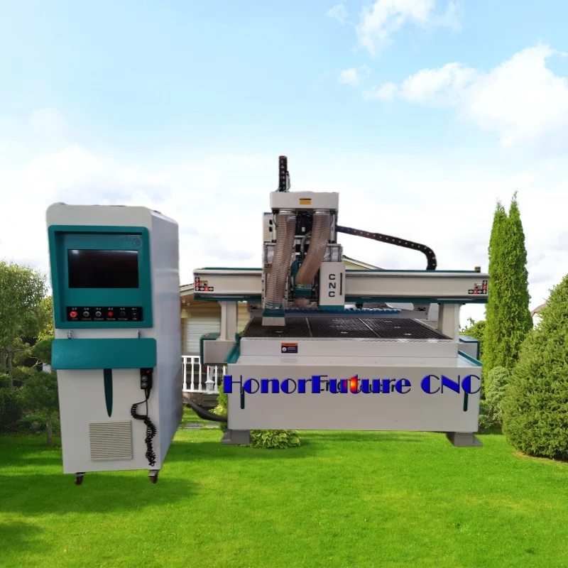 4*8ft' CNC Router for Wood PVC Plastic In-line ATC Engraving Cutting ...