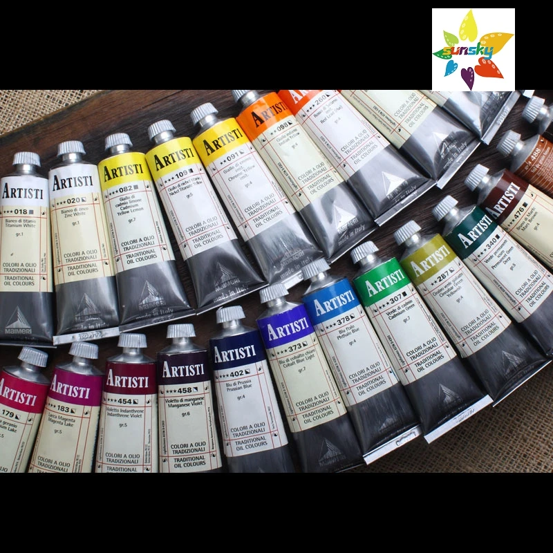 Maimeri-Artisti-aceite-Original-de-Italia-color-tubular-de-gran ...