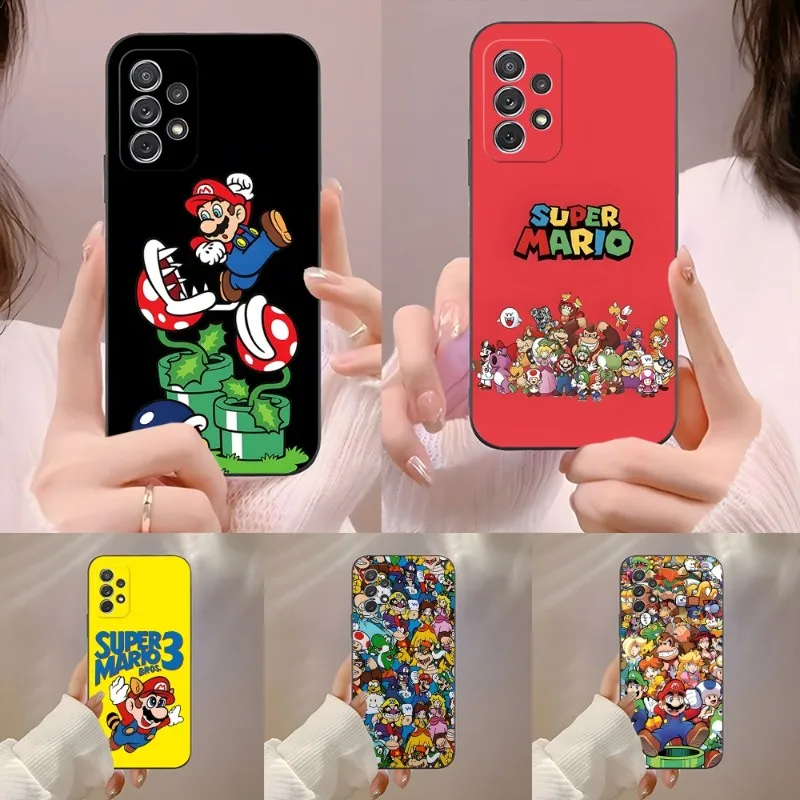 Funda de teléfono Super Mario b bros para Samsung Galaxy, modelos A53 ...