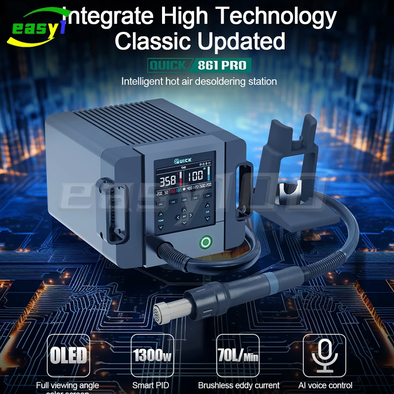 QUICK-861-Pro-Smart-Hot-Air-Desoldering-Station-BGA-SMD-Rework-Station ...