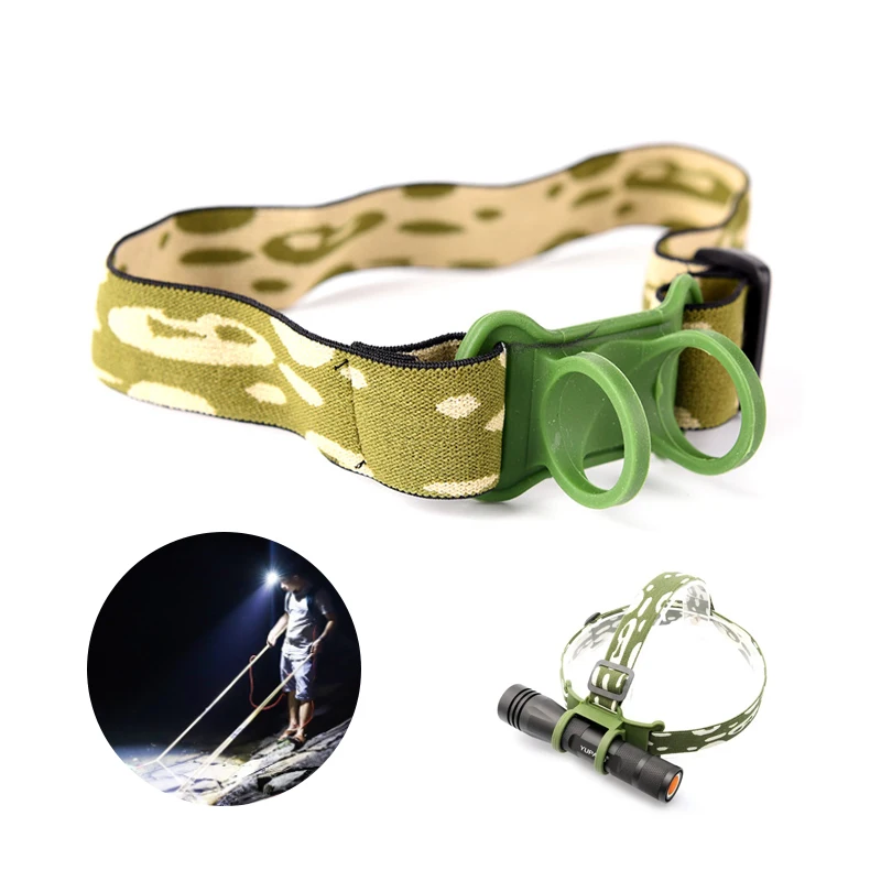 Headband Head Belt Head Strap Mount Holder For 18650 Headlight ...