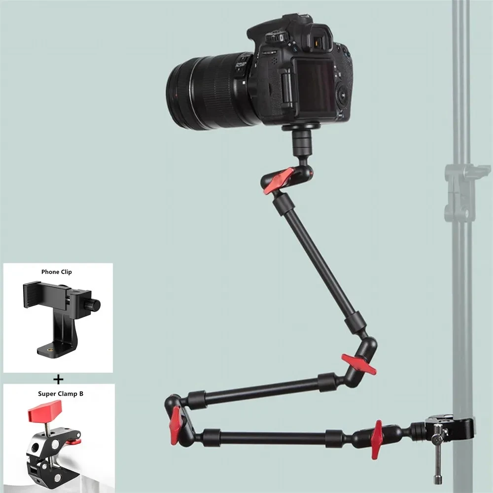 Camera Magic Arm with Super Clip Bracket for Smartphone – TREASURE PIXELS