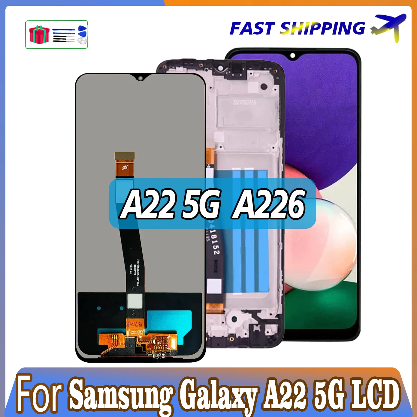 Original Für Samsung Galaxy A22 5G A226 A226B LCD Display Touch Screen ...