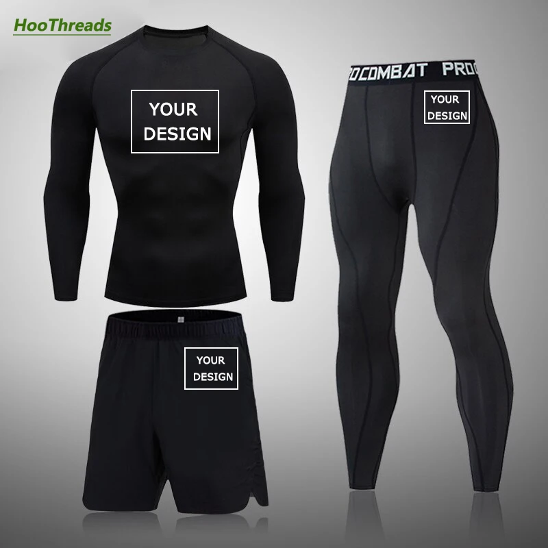 Custom-Print-Compression-Fitness-Suits-for-Men-3-Pieces-Gym-Workout ...